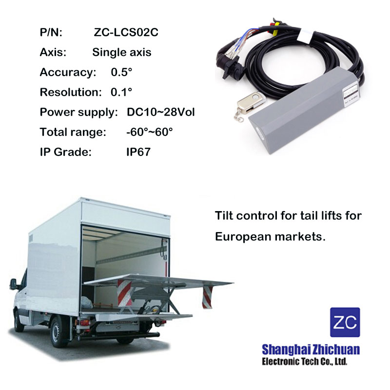 Tilting Switch Sensor for Tail gate control