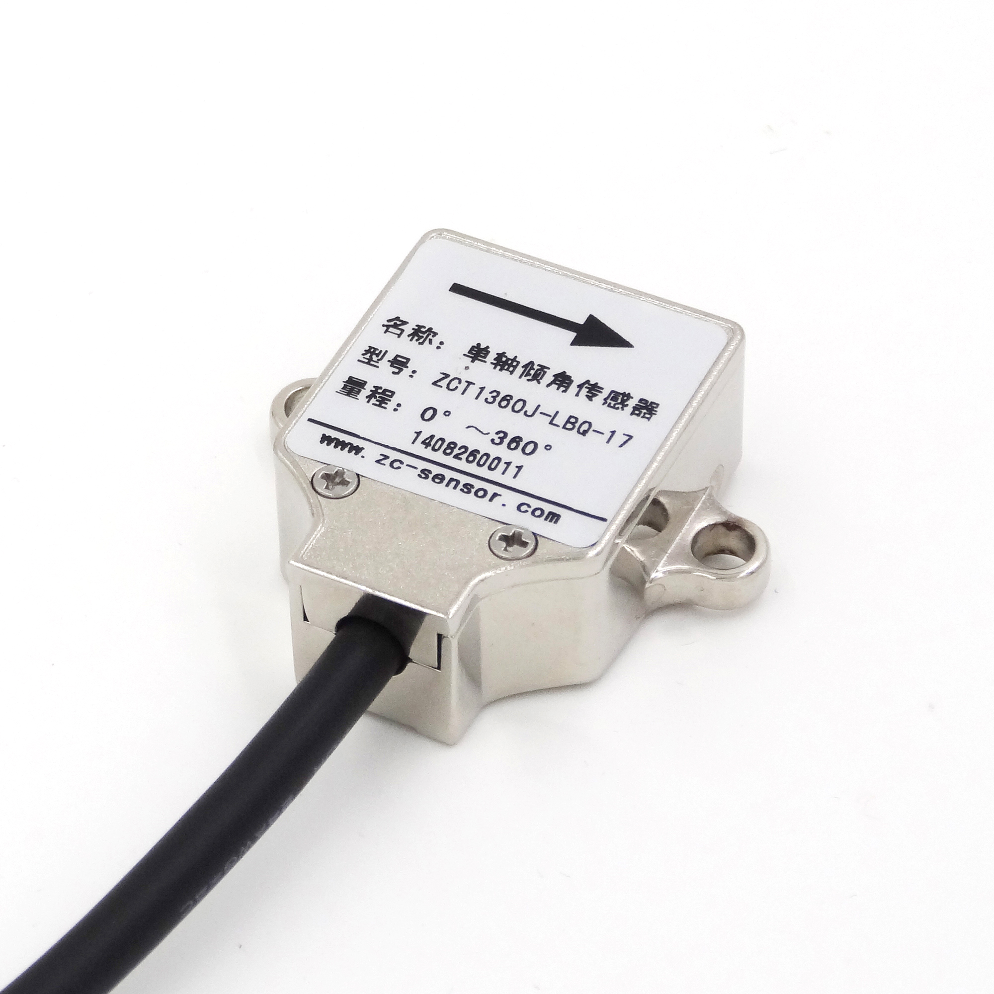 Cost-effective single-axis digital tilt sensor