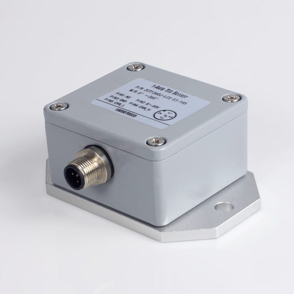0-360 degrees CAN bus output single-axis tilt sensor